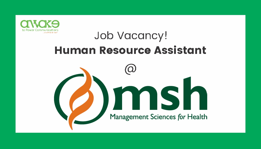 Job Vacancy: Human Resources Assistant at MSH - AtPC Job Board